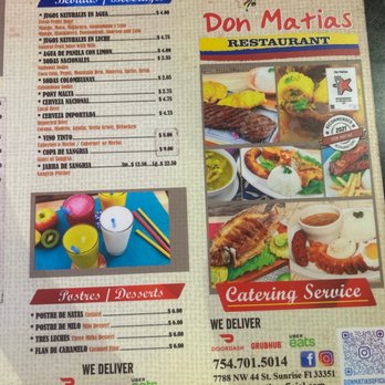 DON MATIAS - Updated July 2024 - 73 Photos & 55 Reviews - 7788 NW 44th ...