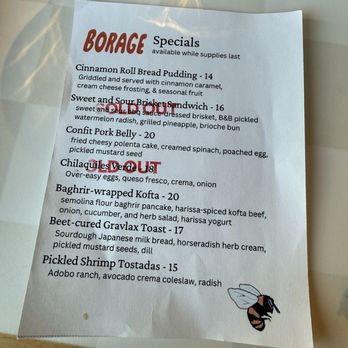 BORAGE - Updated August 2025 - 560 Photos & 154 Reviews - 1609 N ...