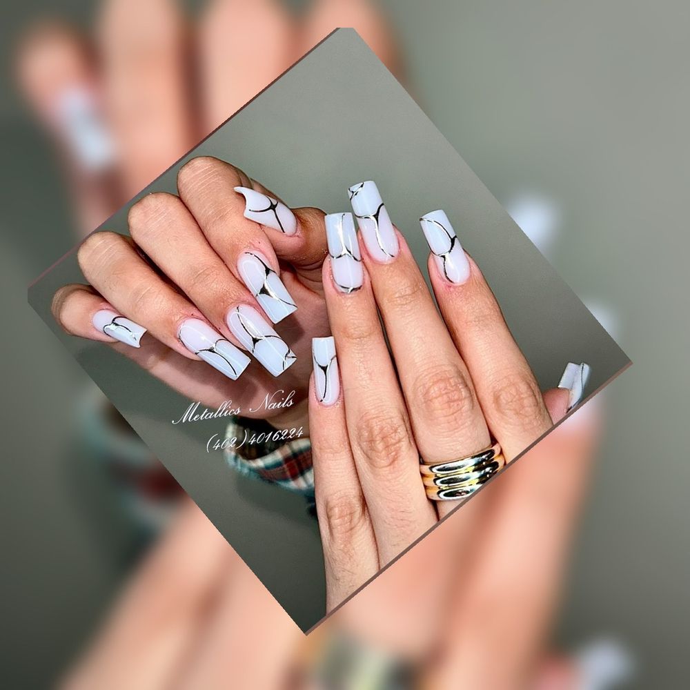 METALLICS NAILS - Updated January 2025 - 50 Photos - 2575 S177 Th Plz ...