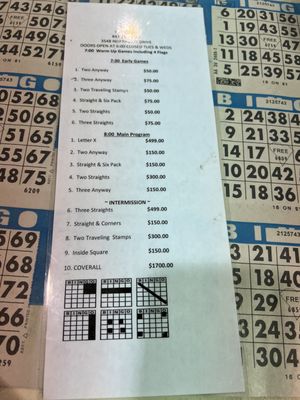 I-17 BINGO - Updated February 2026 - 3548 Northgate Blvd, Myrtle Beach ...