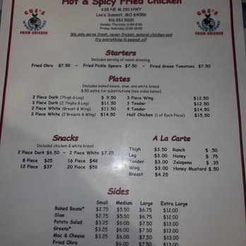 GUS’S WORLD FAMOUS FRIED CHICKEN - LEE’S SUMMIT - Updated December 2024 ...