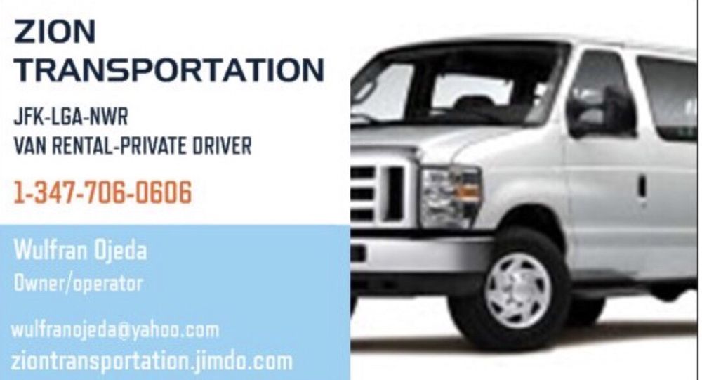 ZION TRANSPORTATION - Updated December 2024 - New York, New York ...