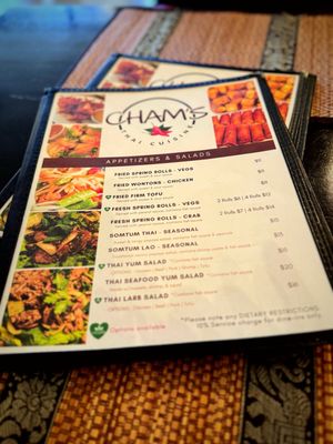 CHAM’S THAI CUISINE - Updated December 2025 - 83 Photos & 48 Reviews ...