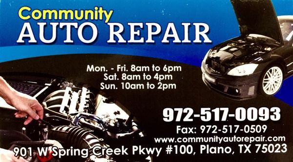 COMMUNITY AUTO REPAIR - Updated December 2025 - 10 Photos & 42 Reviews ...