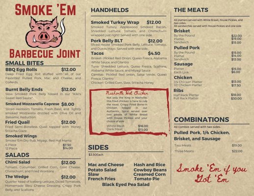SMOKE ‘EM BARBECUE JOINT - Updated August 2025 - 1713 Bridge St, Saint ...