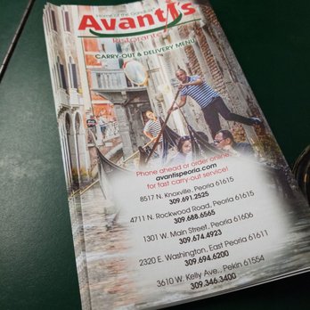 AVANTI’S ITALIAN RESTAURANT - EAST PEORIA - Updated September 2025 - 22 ...