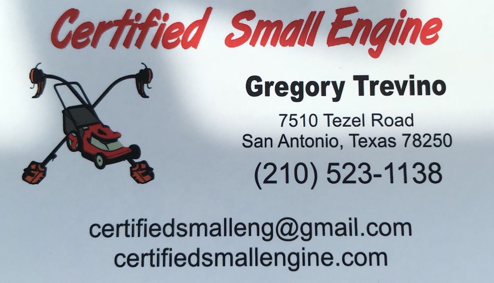 CERTIFIED SMALL ENGINE REPAIR - Updated October 2025 - 22 Reviews ...
