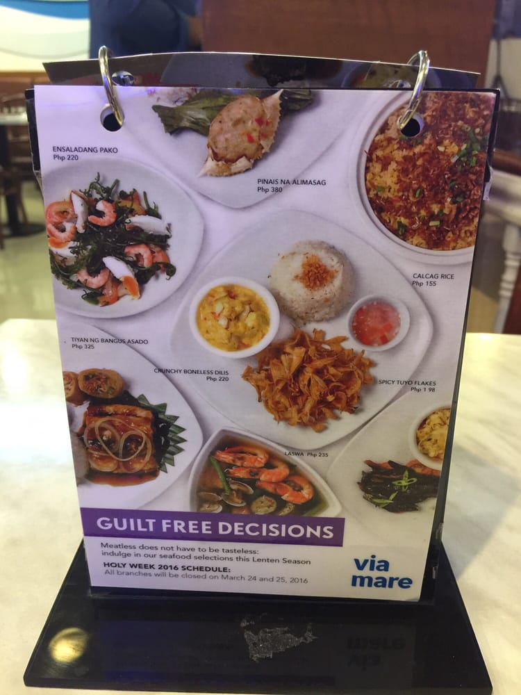 CAFE VIA MARE - Updated June 2024 - Second Floor, Eastwood Mall, Quezon ...