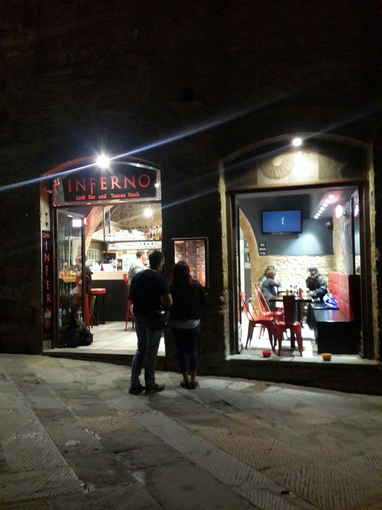 INFERNO BAR - Updated April 2025 - Via San Matteo 49, San Gimignano ...