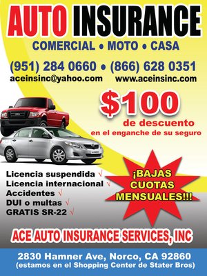 ACE AUTO INSURANCE - Updated July 2025 - 15 Photos - 1040 N Hacienda ...