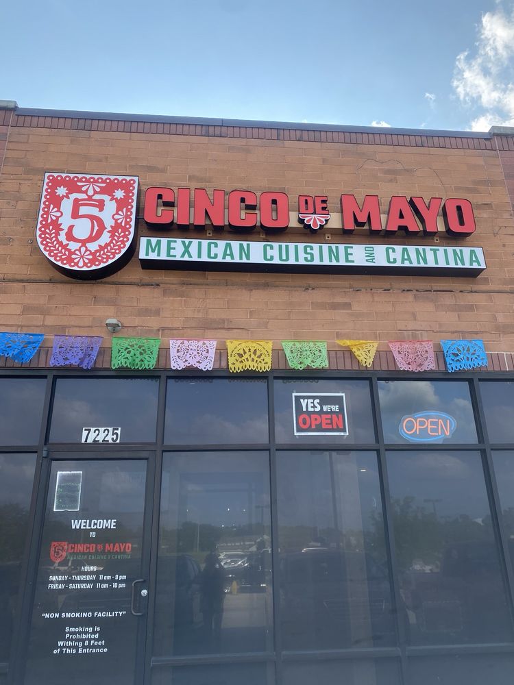 CINCO DE MAYO MEXICAN CUISINE AND CANTINA - Updated August 2024 - 7225 ...
