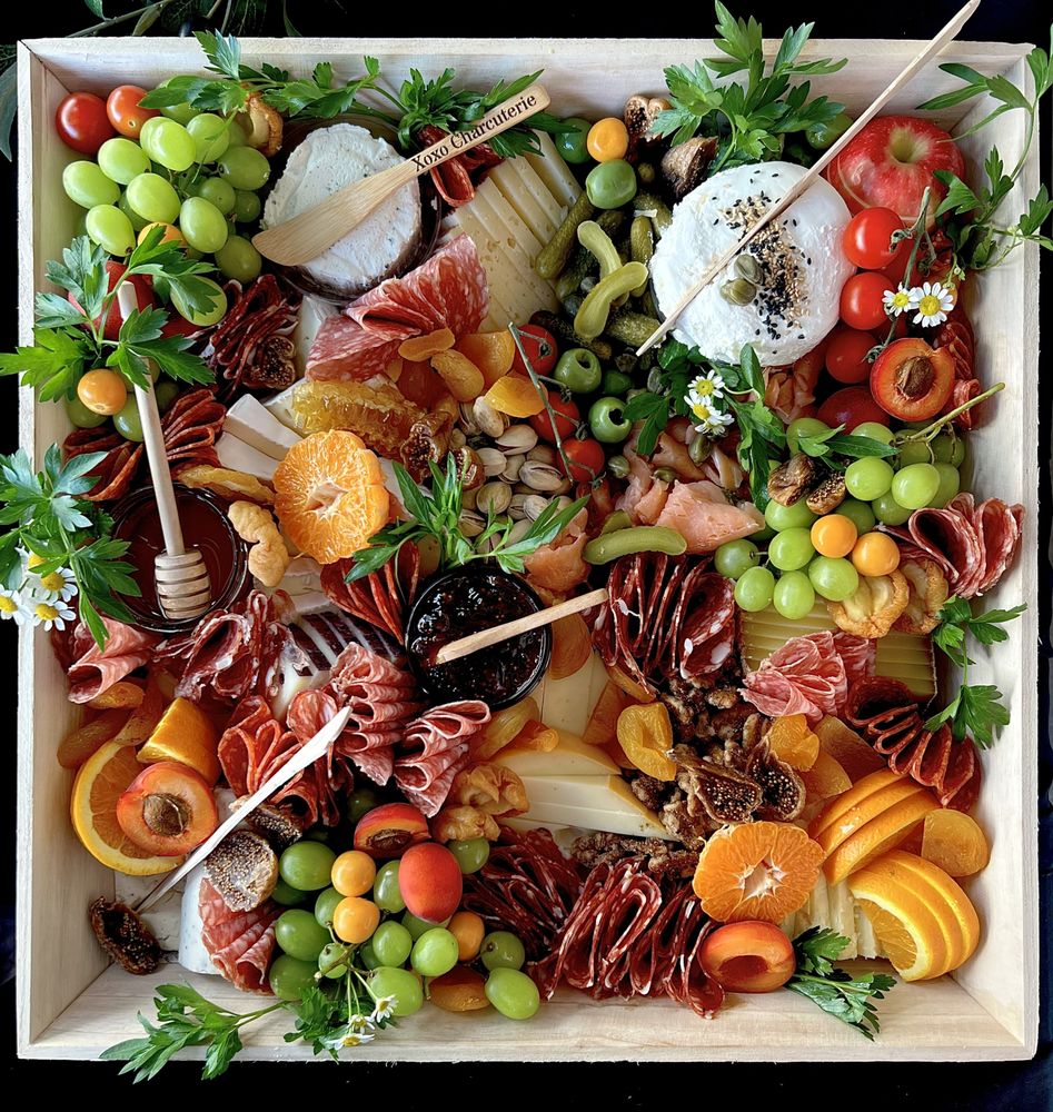 XOXO CHARCUTERIE MESA - Updated March 2025 - Request a Quote - 28 ...