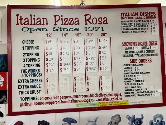 ITALIAN PIZZA ROSA - Updated December 2025 - 159 Photos & 254 Reviews ...