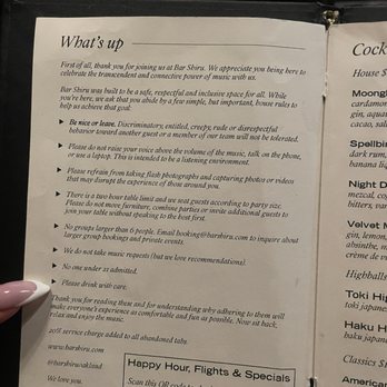 BAR SHIRU - Updated April 2025 - 420 Photos & 264 Reviews - 1611 ...