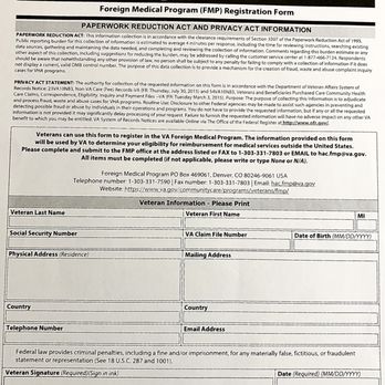 US DEPARTMENT OF VETERANS AFFAIRS - Updated January 2025 - 3046 ...