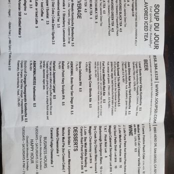 SOUP DU JOUR - Updated January 2025 - 534 Photos & 401 Reviews - 8583 ...