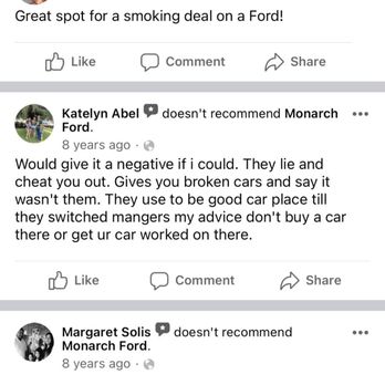 MONARCH FORD - Updated April 2025 - 11 Photos & 43 Reviews - 132 N D St ...