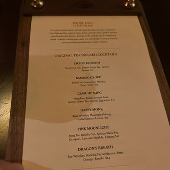 PAPER FAN COCKTAIL BAR - Updated May 2024 - 101 Photos & 30 Reviews ...