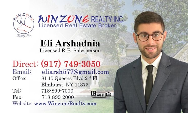 ELI ARSHADNIA - WINZONE REALITY - Updated August 2025 - 81-15 Queens ...