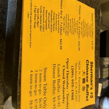 SHERMAN’S BUFFET #5 - Updated January 2026 - 40 Photos & 53 Verified ...