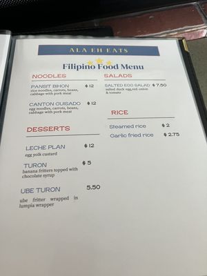 ALA EH EATS FILIPINO FOOD AND SUSHI - Updated May 2024 - 9407 Westport ...