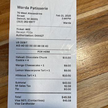 WARDA PATISSERIE - Updated August 2025 - 231 Photos & 78 Reviews - 70 ...