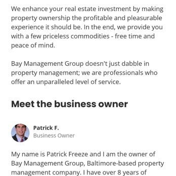 BAY PROPERTY MANAGEMENT GROUP PRINCE GEORGE’S COUNTY - Updated January ...