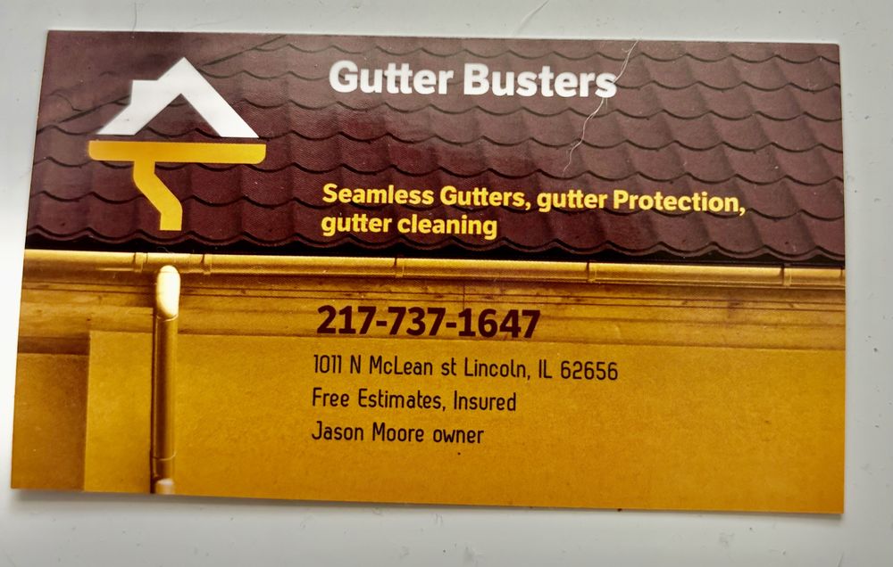 GUTTER BUSTERS - Updated October 2025 - Lincoln, Illinois - Gutter ...
