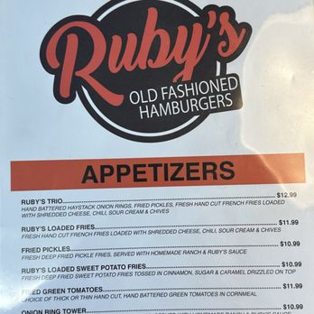 RUBY’S OLD FASHIONED HAMBURGERS - Updated October 2025 - 125 Photos ...
