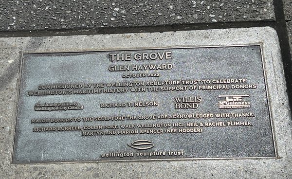 THE GROVE - 10 Waterloo Quay, Wellington, New Zealand - Public Art - Yelp