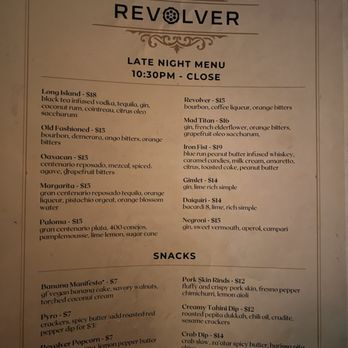 REVOLVER - Updated November 2025 - 71 Photos & 62 Reviews - 1270 N ...