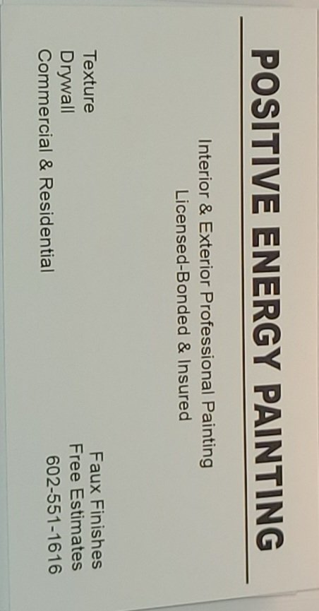 POSITIVE ENERGY PAINTING - Updated May 2024 - Request a Quote - Phoenix ...