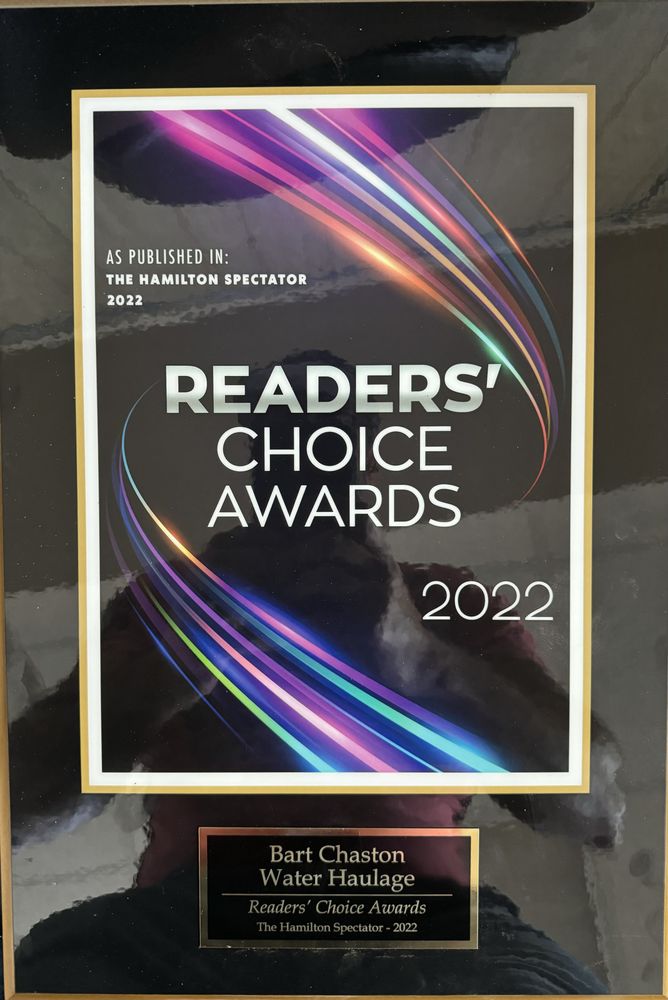 BART CHASTON WATER HAULAGE 2012 - Updated December 2024 - 2062 Rymal ...