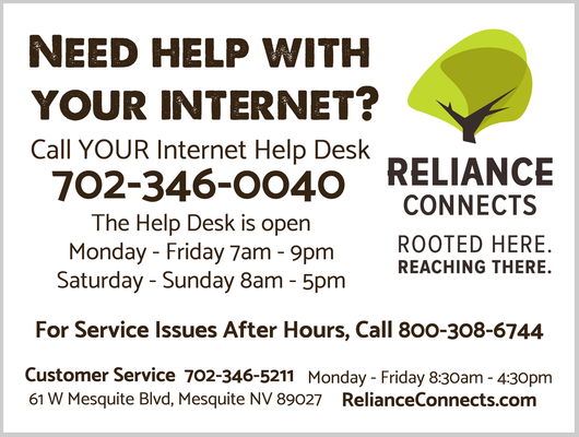 RELIANCE CONNECTS - Updated December 2025 - 61 W Mesquite Blvd ...