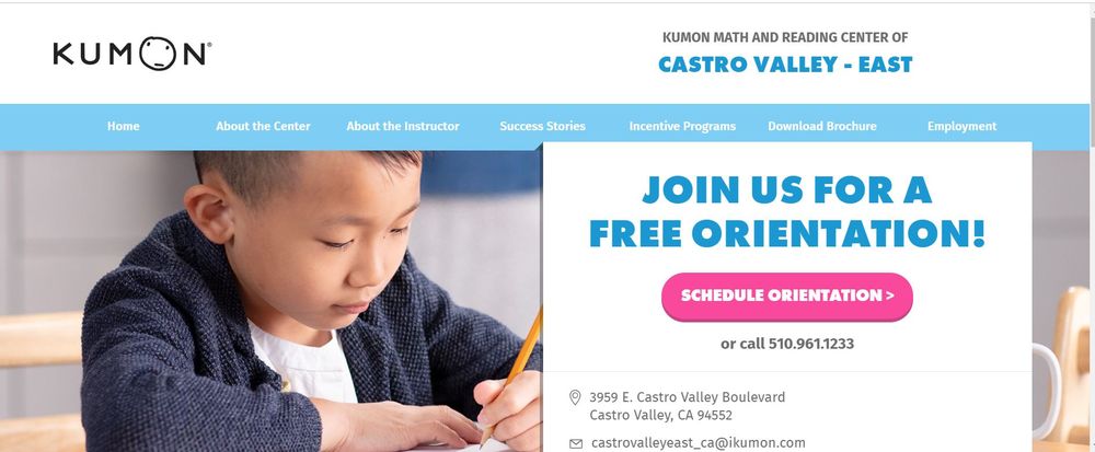 KUMON MATH AND READING CENTER OF CASTRO VALLEY - EAST - Updated ...