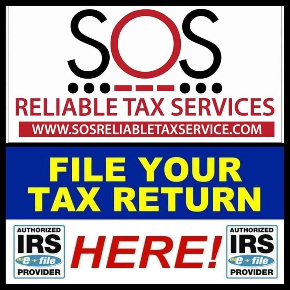 SOS RELIABLE TAX SERVICES - Updated June 2024 - Request Consultation ...