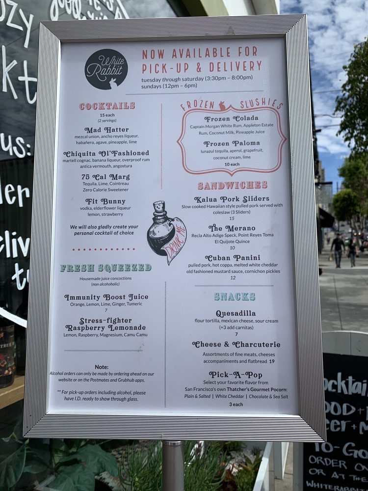 WHITE RABBIT - Updated May 2024 - 34 Photos & 86 Reviews - 3138 ...
