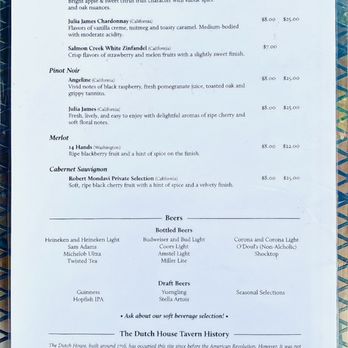 THE DUTCH HOUSE TAVERN - Updated April 2025 - 68 Photos & 117 Reviews ...