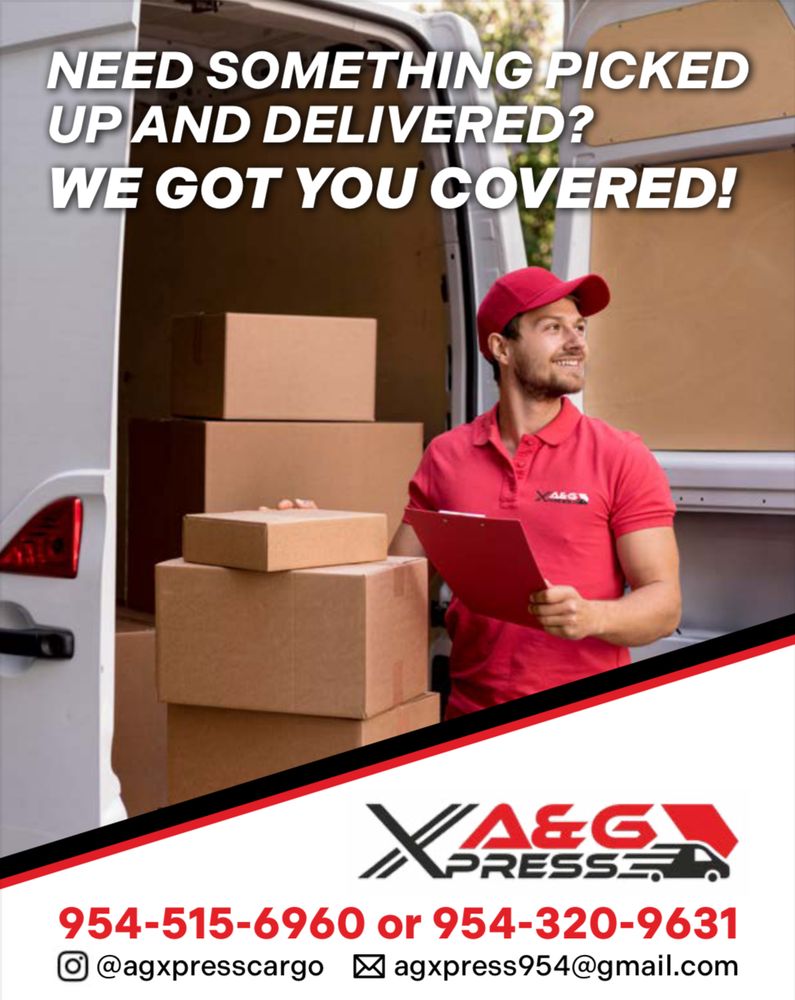 A&G XPRESS - Updated December 2024 - Request a Quote - Coconut Creek, Florida - Couriers ...