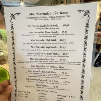 MISS MARENDA’S TEA ROOM - Updated November 2025 - 30 Photos & 12 ...