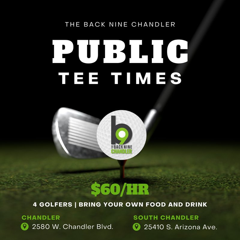 THE BACK NINE - Updated February 2025 - 19 Photos - 2580 W Chandler ...