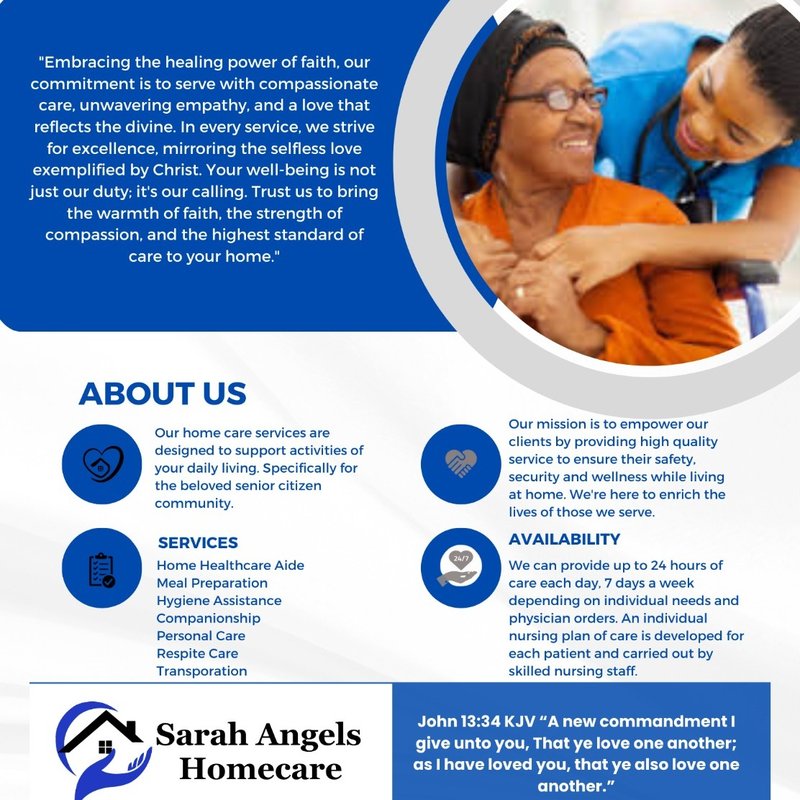 SARAH ANGELS HOMECARE - Updated May 2024 - 1755 Park St, Naperville ...