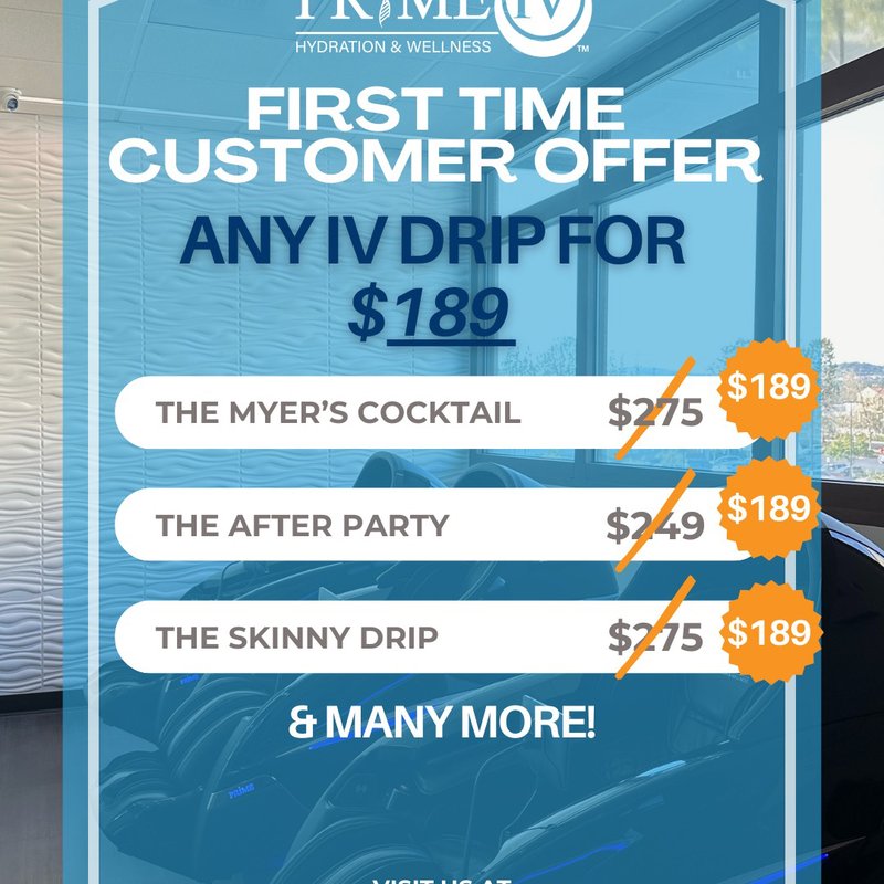 PRIME IV HYDRATION & WELLNESS - BREA - Updated September 2025 - 34 ...
