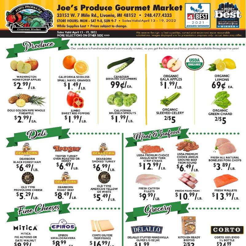 JOE’S PRODUCE GOURMET MARKET - Updated May 2025 - 226 Photos & 160 ...