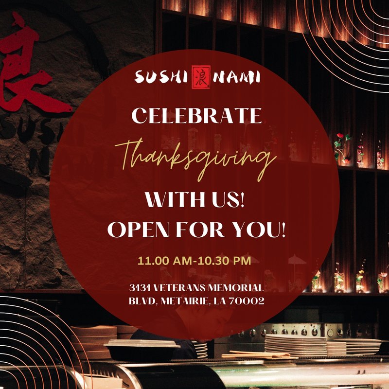 SUSHI NAMI - Updated May 2025 - 382 Photos & 102 Reviews - 3131 ...