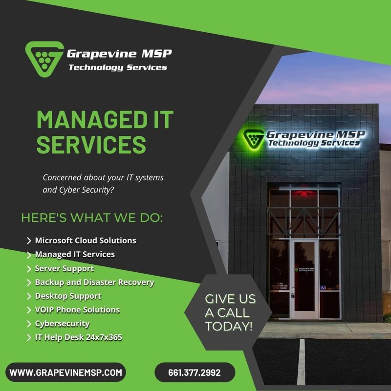 GRAPEVINE MSP TECHNOLOGY SERVICES - Updated December 2025 - 27 Reviews ...
