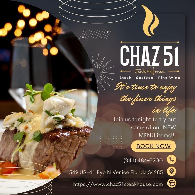 CHAZ 51 STEAKHOUSE - Updated March 2025 - 402 Photos & 566 Reviews ...