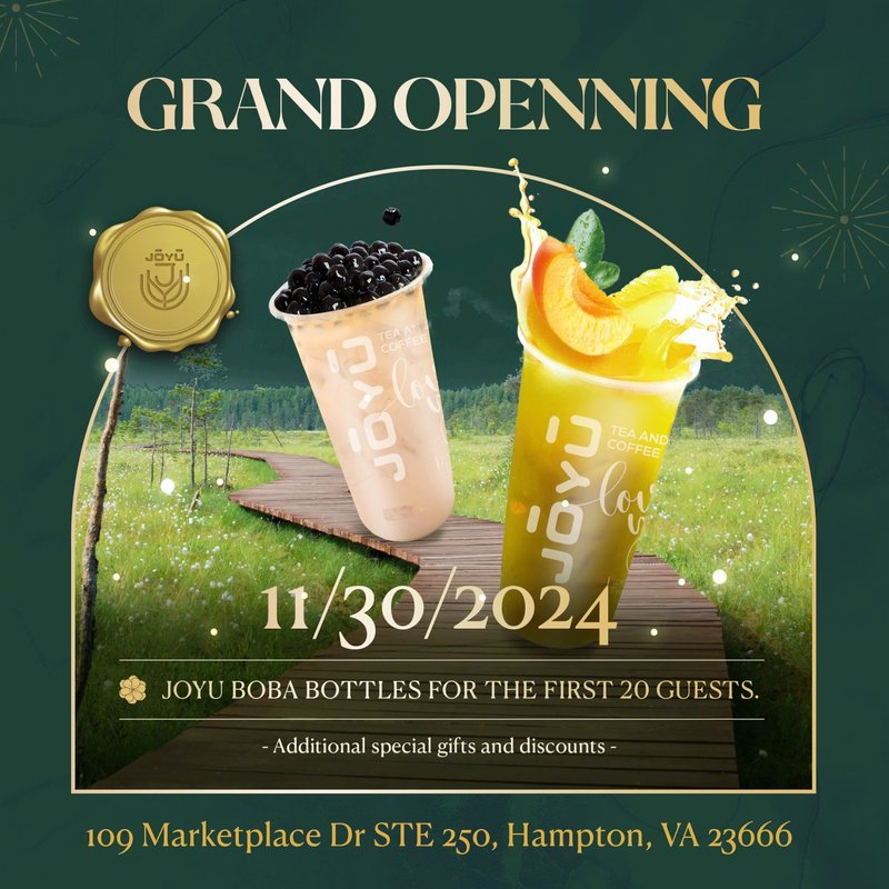 JOYU TEA & COFFEE - Updated April 2025 - 30 Photos & 19 Reviews - 109 Marketplace Dr, Hampton ...