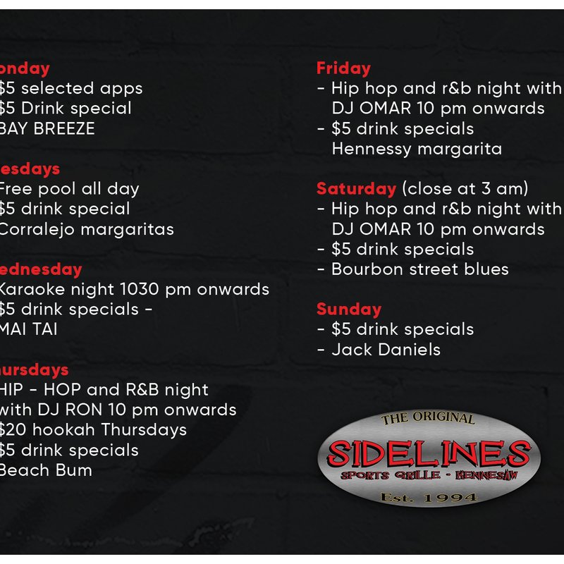 SIDELINES SPORTS GRILLE - Updated July 2024 - 117 Photos & 46 Reviews ...