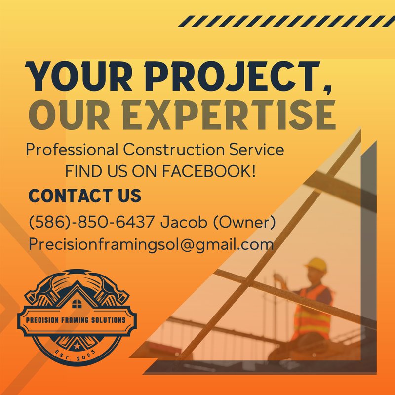 PRECISION FRAMING SOLUTIONS - Updated November 2024 - Request a Quote - 33 Photos - Marine City ...